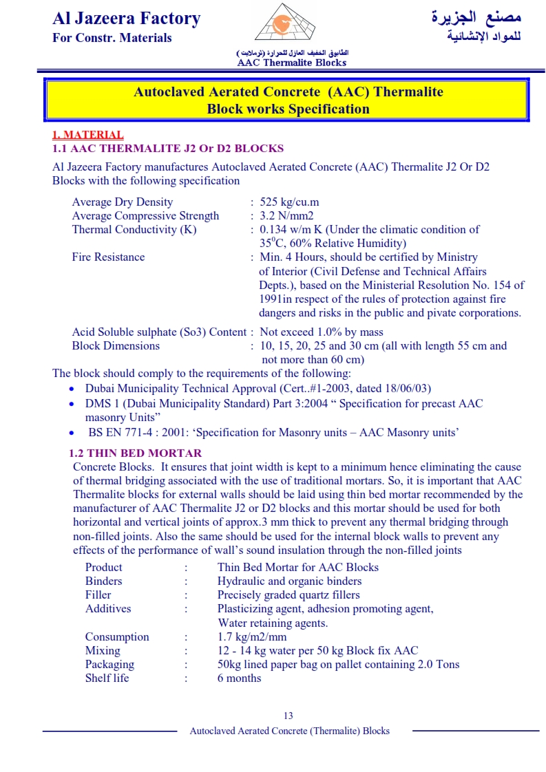 Method of Statement of laying of AAC Block - The Engineer's Blog