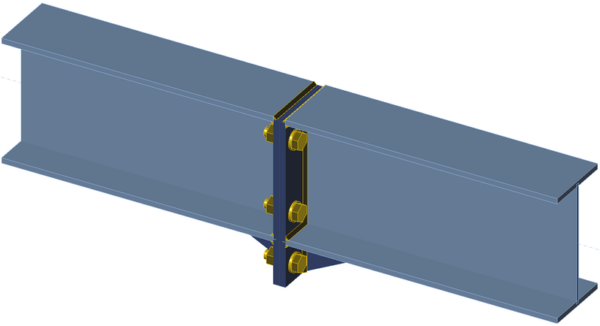 What is the design criteria of Moment-End Plate Connection? Explain in ...
