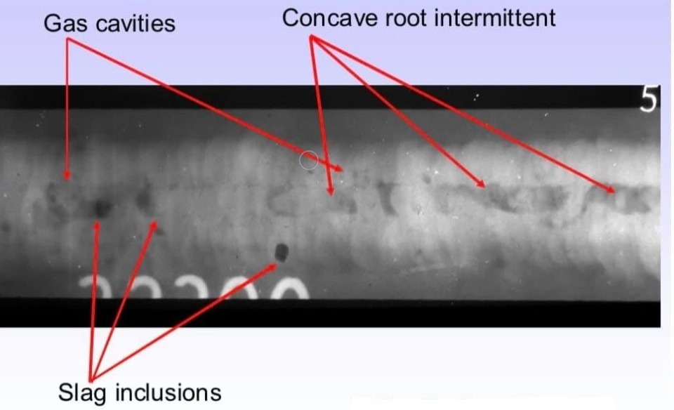 What is Concave root intermittent weld defect? how to determine - The ...