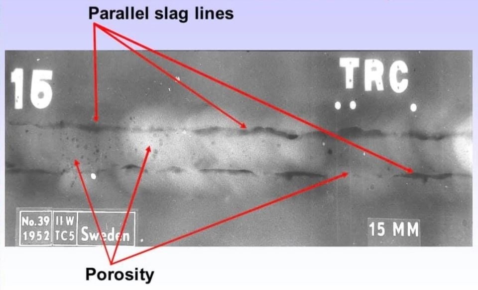 What Is Parallel Slag Lines Weld Defect How To Determine The Engineers Blog