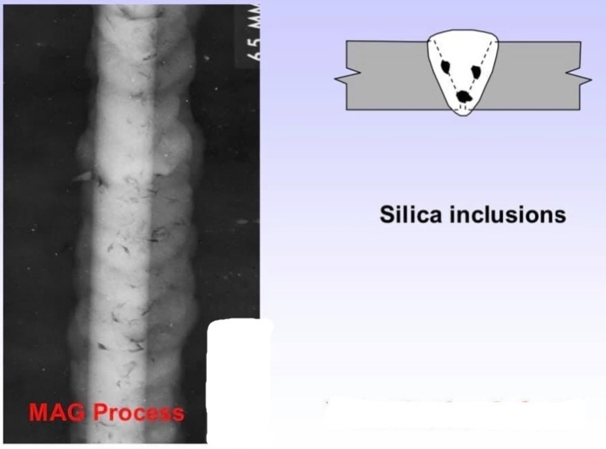 What is Silica inclusions weld defect? how to determine and prevent it ...