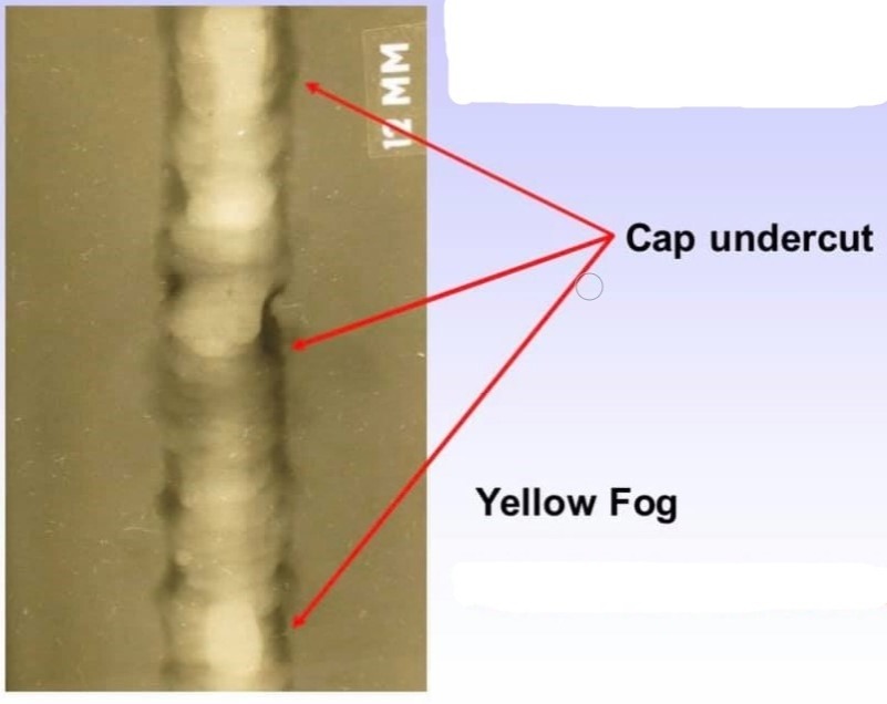 What is Yellow fog weld defect? how to determine - The Engineers Blog