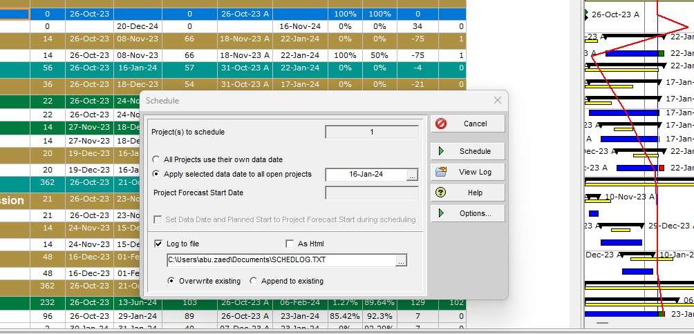 Retained logic in Primavera P6 - The Engineers Blog